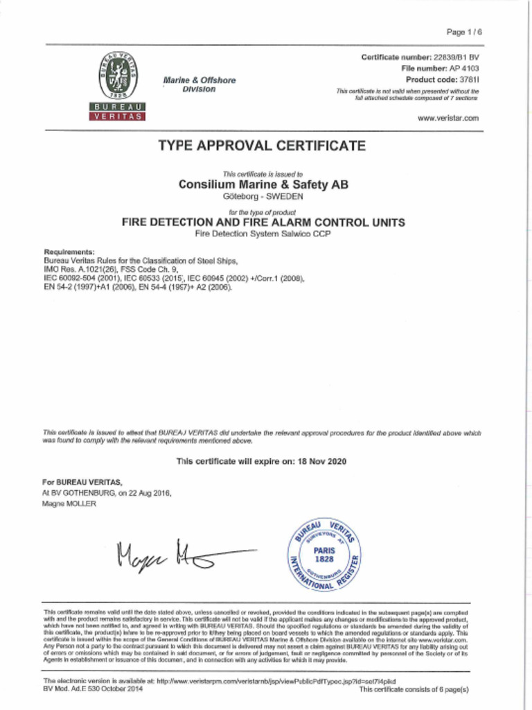 BV Type Approval System | PDF
