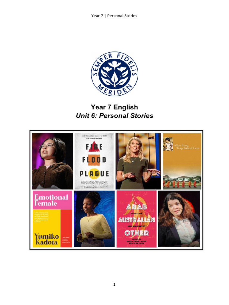 Year 7 Creative Nonfiction Stories | PDF | Conversation | Utopia