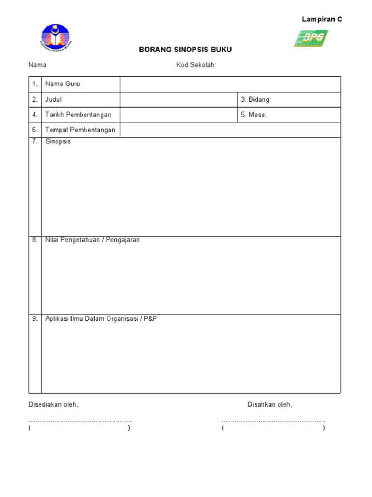 BRG Sinopsis Buku | PDF