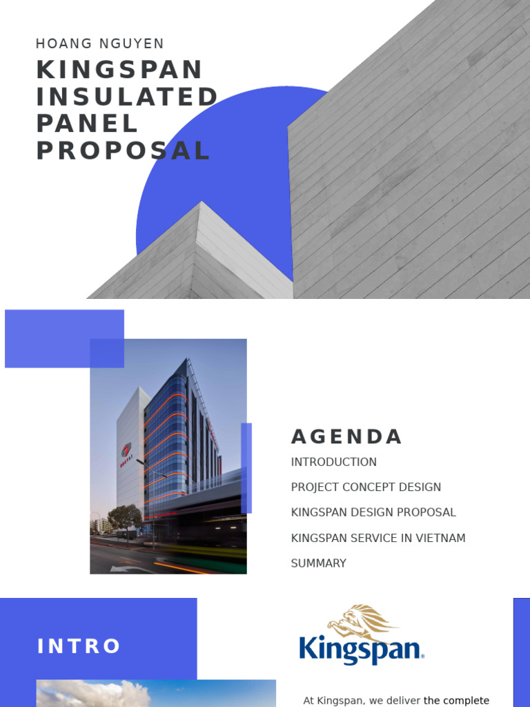 Kingspan Insulated Panel Proposal - Viettel DC | PDF | Materials ...
