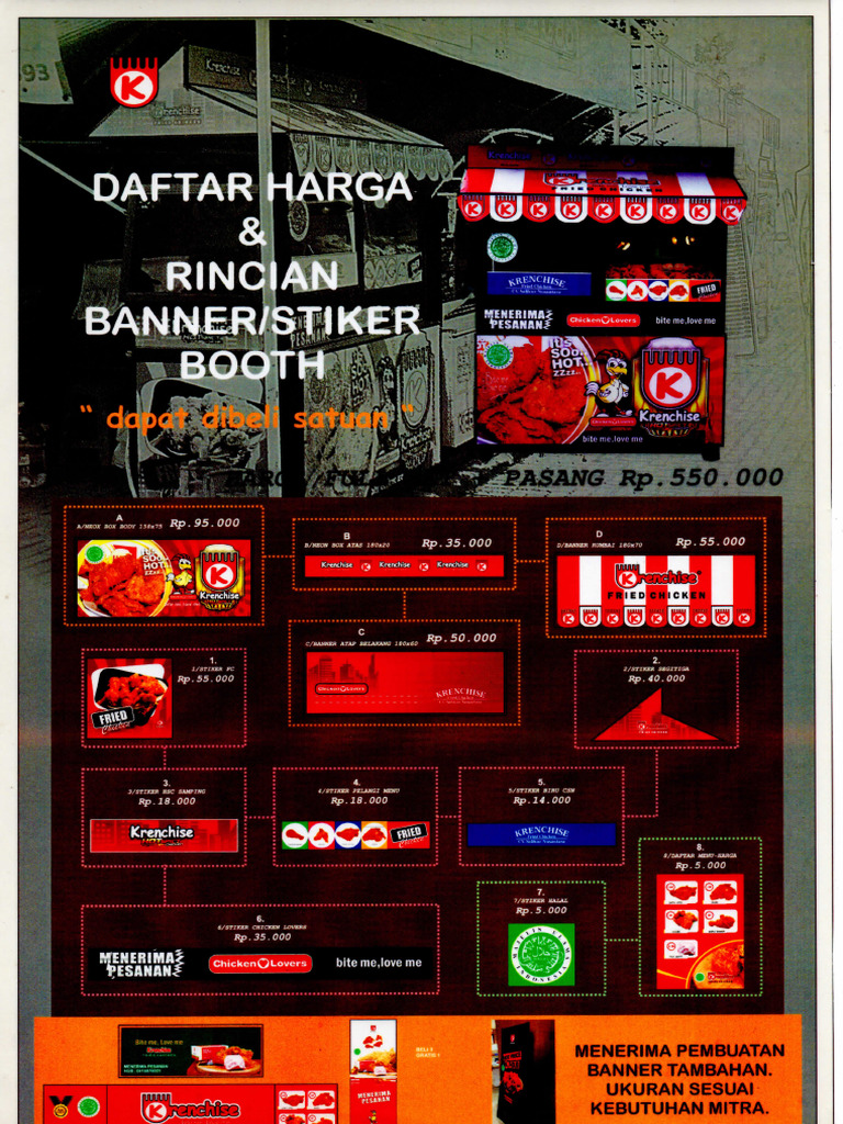 Daftar Harga Banner | PDF