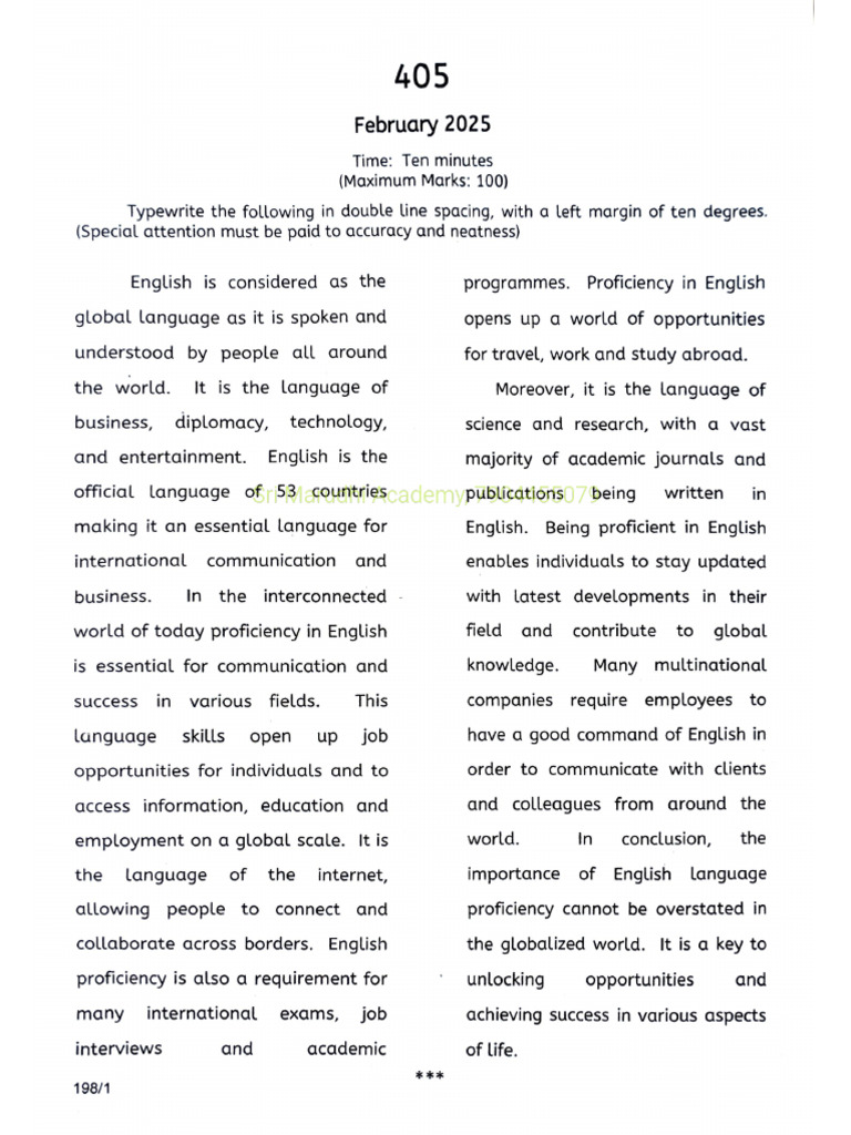 Junior Test 8 Final 2 | PDF