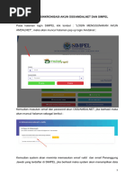 Amdalnet Panduan Sinkronisasi Akun Simpel Jul2025 | PDF