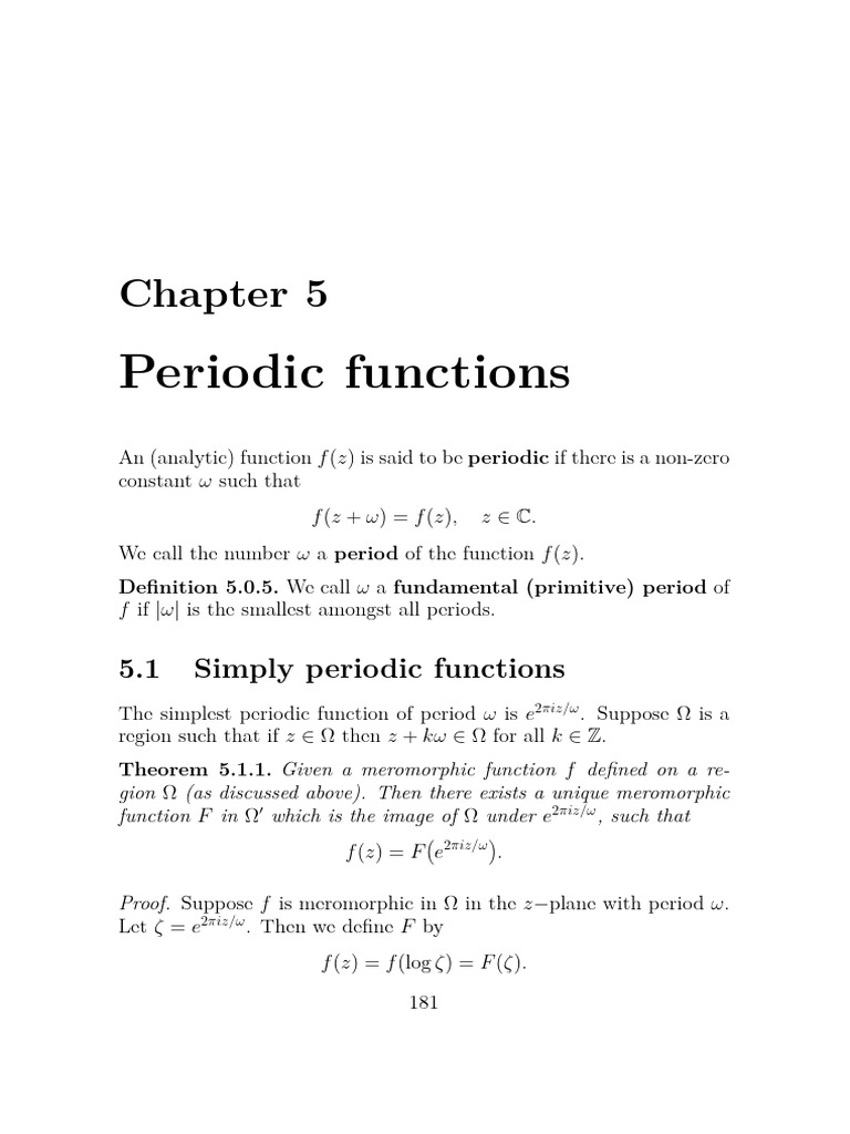 Chap5 A | PDF | Mathematical Analysis | Mathematics