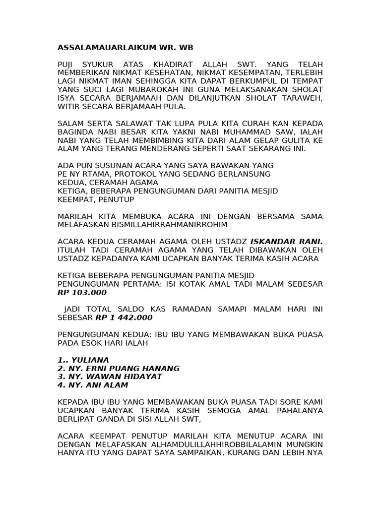 TEKS PROTOKOL PART2 (Opsi) | PDF