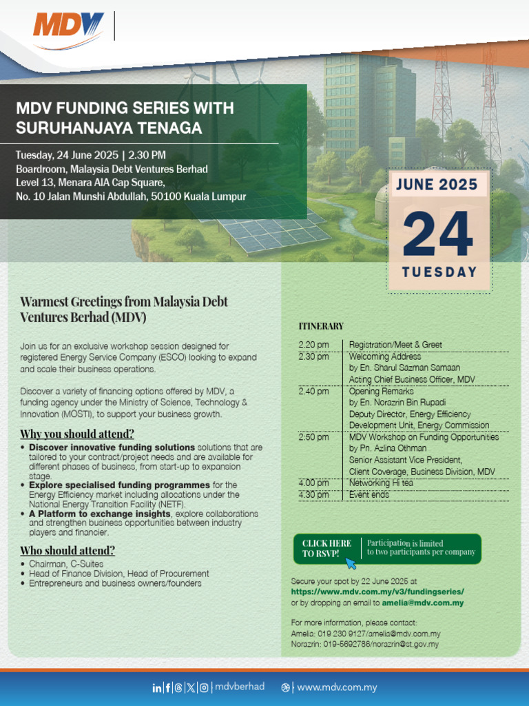 MDV FundingClinic June ST 2 | PDF | Energy Policy | Economies