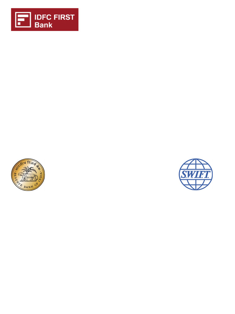 IDFC Nostro Credit Receipt Arun Gopi | PDF