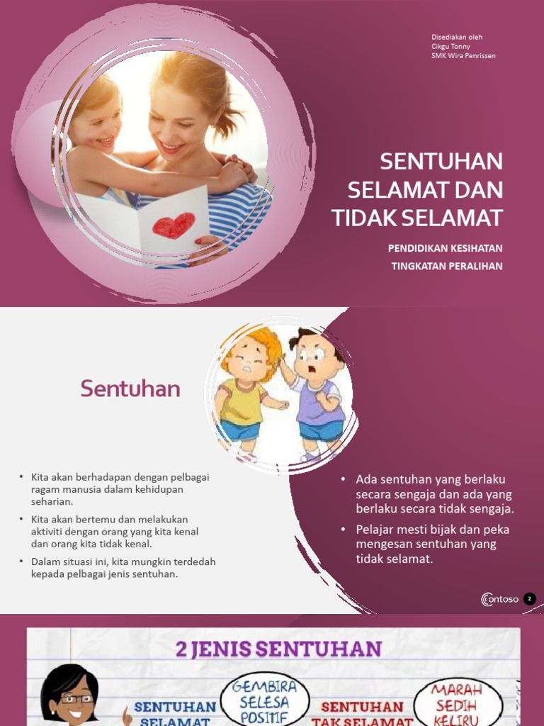 2 Sentuhan Selamat Dan Tidak Selamat | PDF