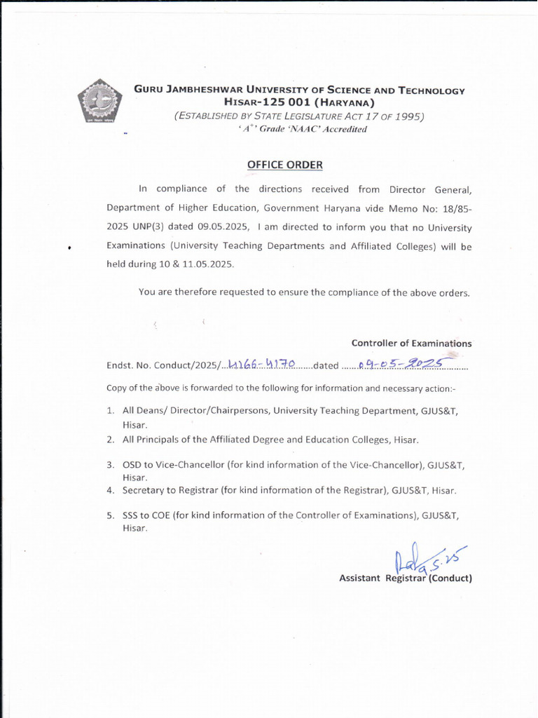 Office Order | PDF