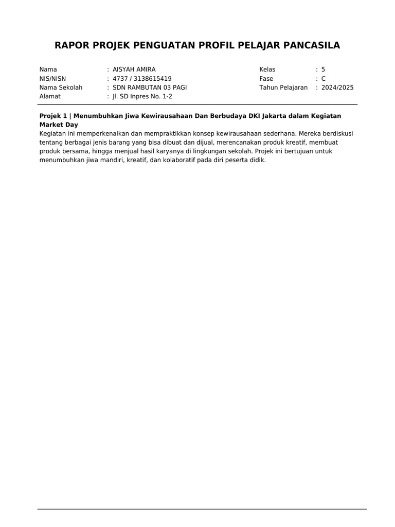 Rapor P5 20242 2 | PDF