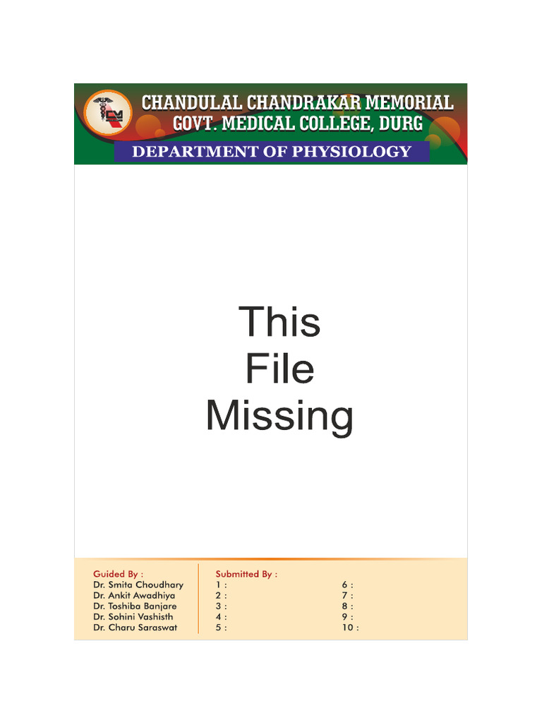 CCM Flex 3x2 Department of Physiology | PDF