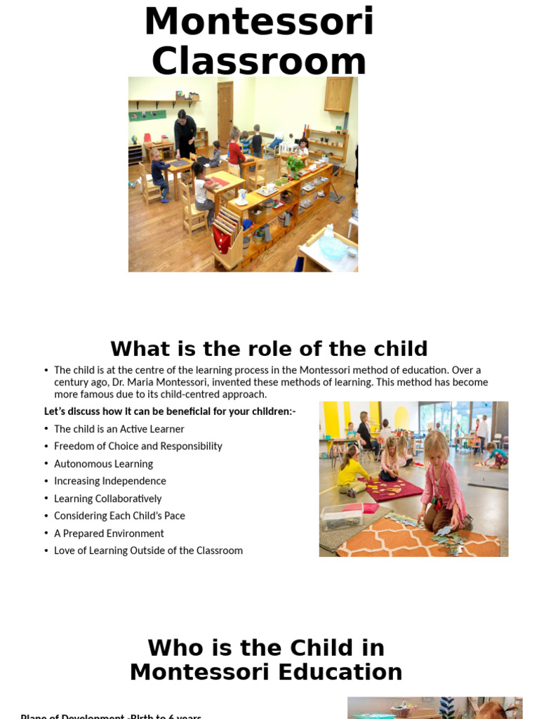 Characteristics of A Child | PDF | Montessori Education | Learning