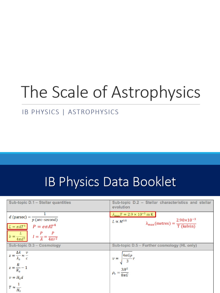 Astrophysics 1 The Scale of Astrophysics Complete | PDF | Minute And ...