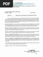 MC Guidelines On EODB Month 1 | PDF