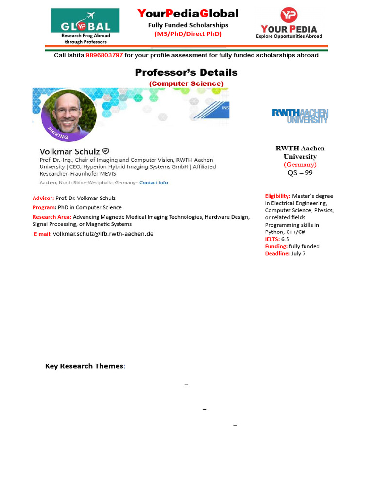 Professor Detail's in Computer Science | PDF | Medical Imaging | Computing