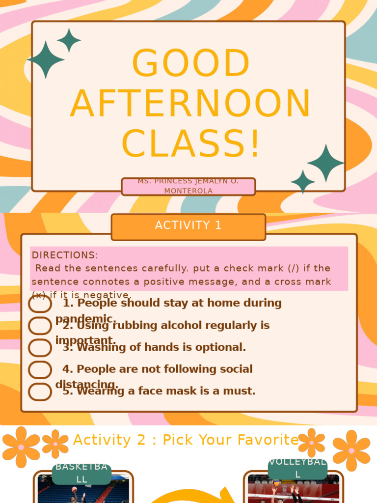 Orange Groovy Retro Daily Agenda Presentation | PDF | Bias