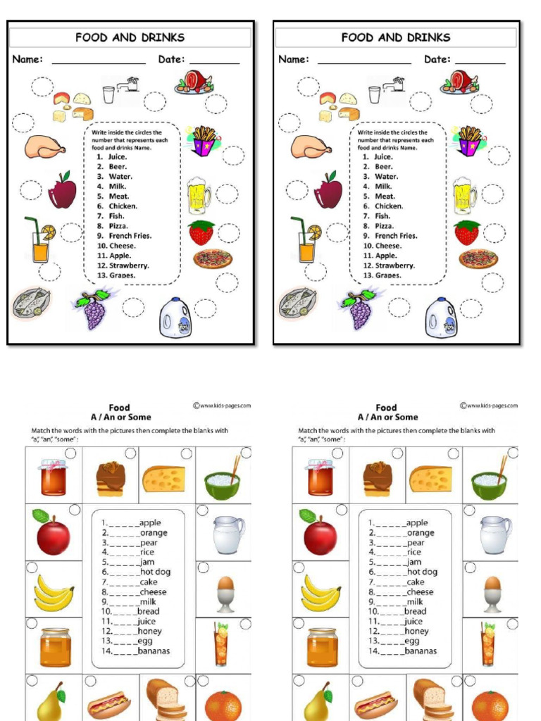 Food and Drinks | PDF