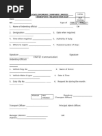 Fuel Requisition Form New | PDF
