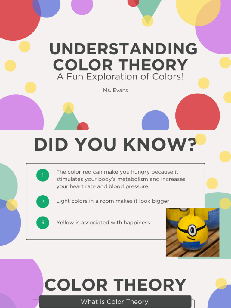 Introduction To Color Theory | PDF