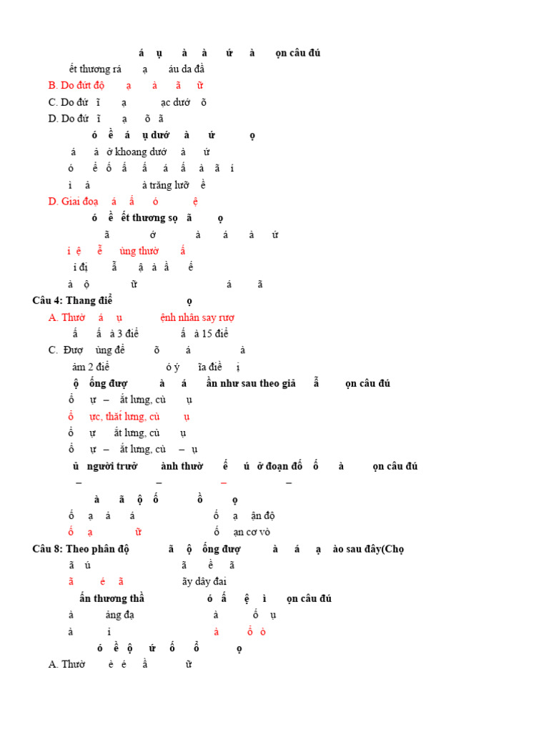 Ôn Tập Ngoại Cs1 | PDF