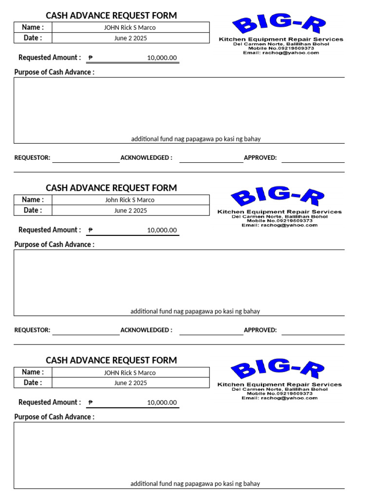 CA FORM Ok | PDF