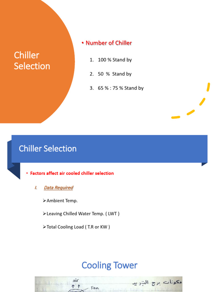 Chiller Selection | PDF