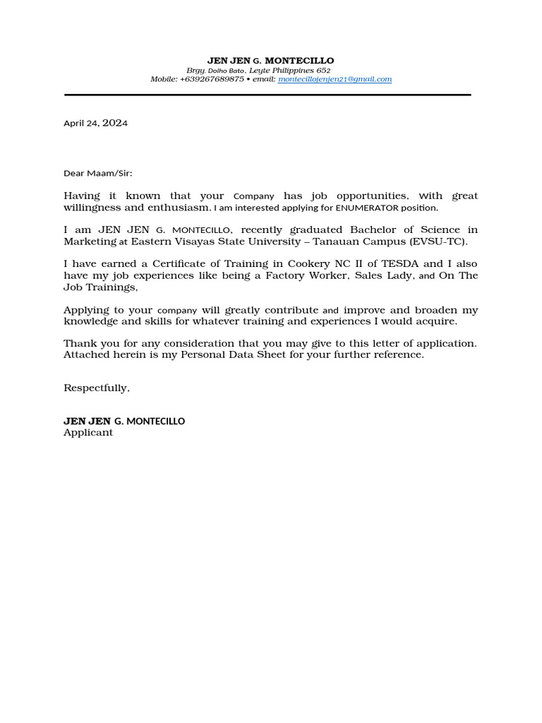 Application Psa | PDF