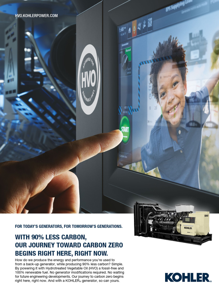 HVO: A Path to Carbon Zero Generators | PDF