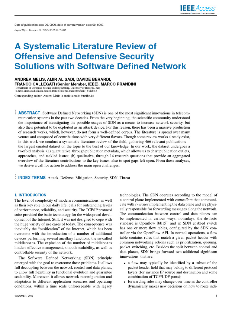 A Systematic Literature Review of Offensive and de | PDF | Computer ...