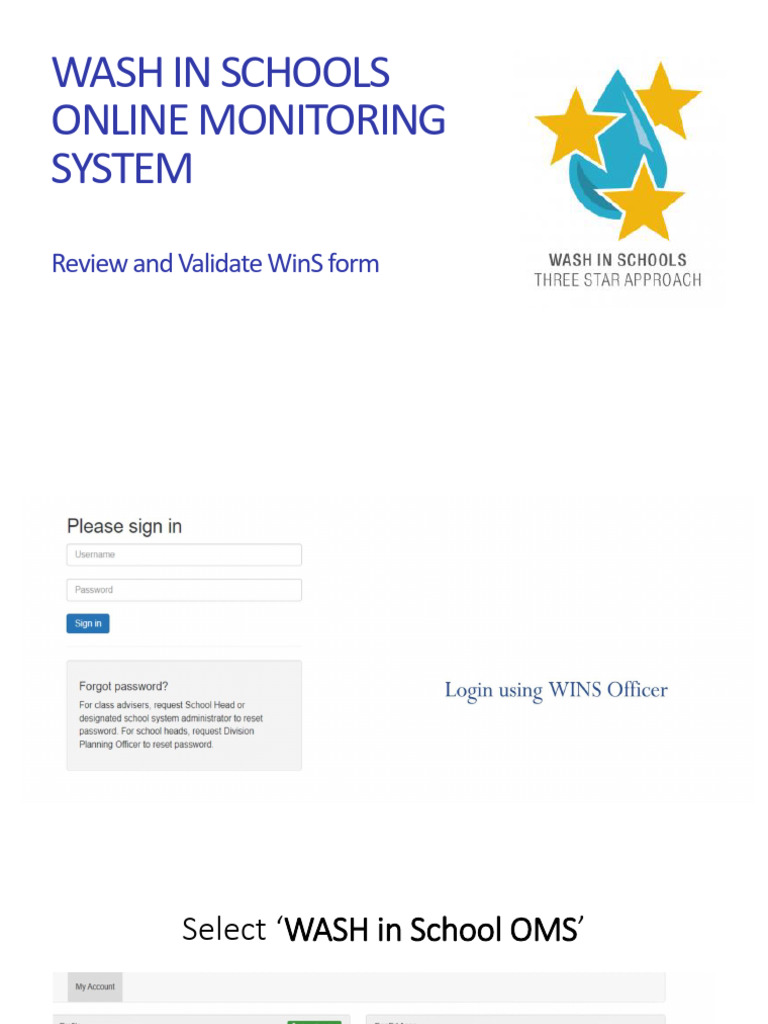 Review and Validate WINS | PDF