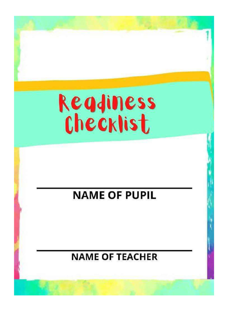 Readiness Assessment | PDF