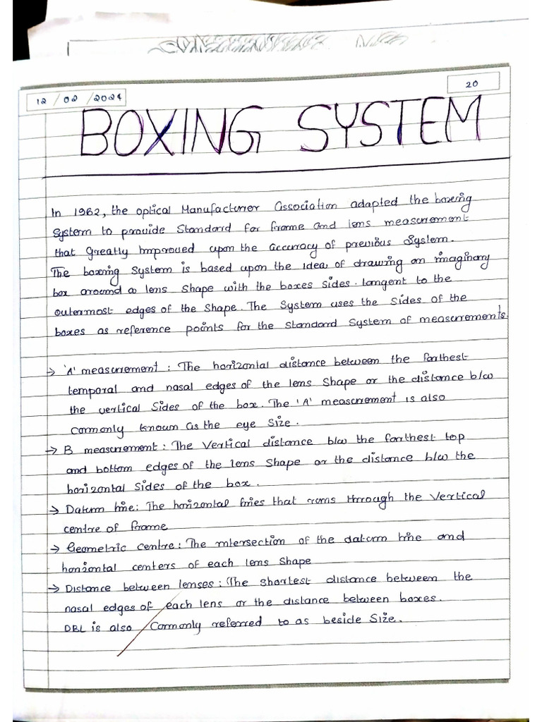 Boxing System. | PDF
