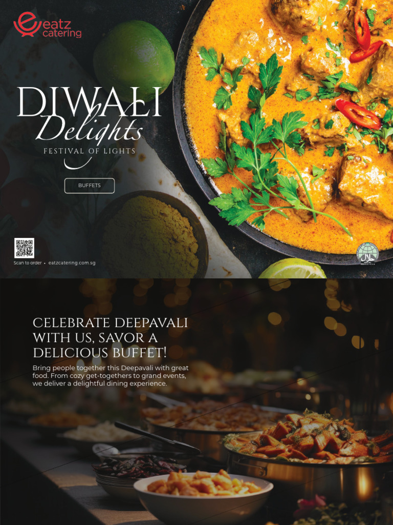 Eatz Deepavali Catering 2024 | PDF | Indian Cuisine | Curry