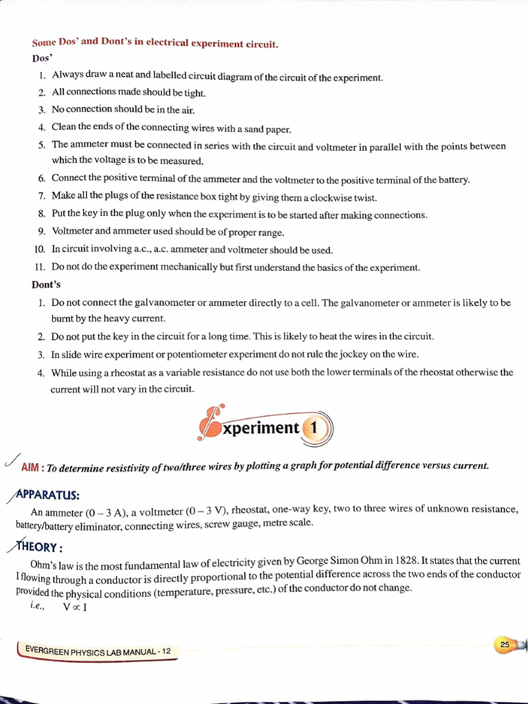 Class 12th Science Physics Practical File PDF | PDF