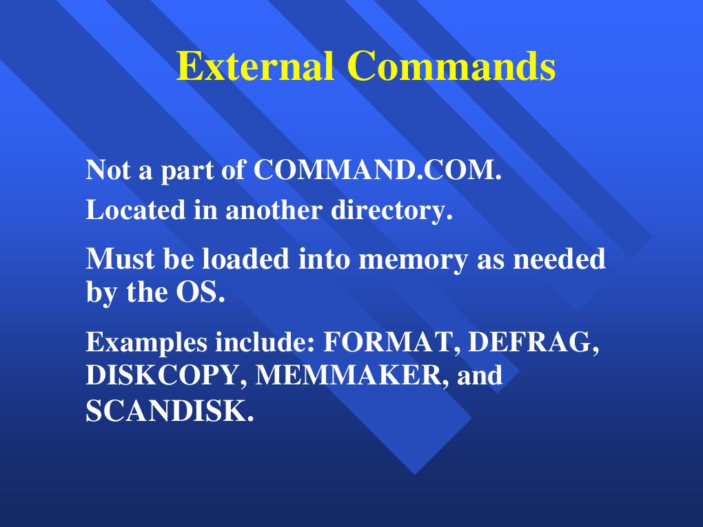 External Commands | PDF