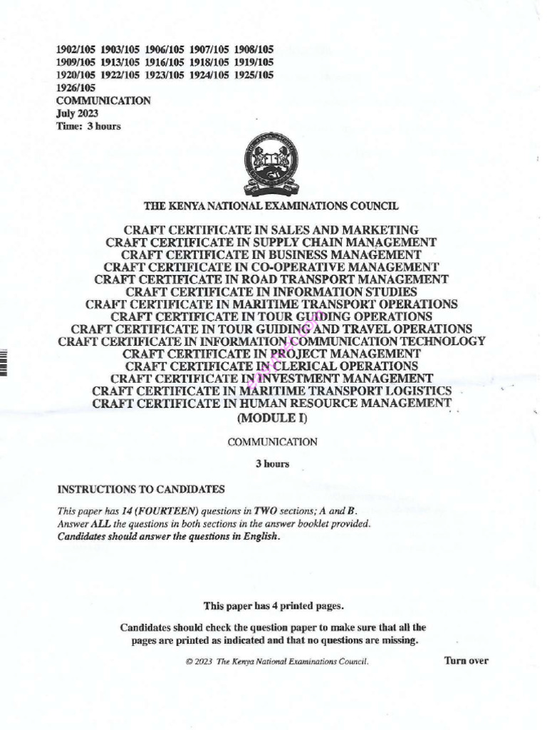 Past Paper 2023j | PDF