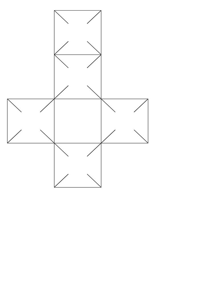 Cube Template 4.5cm | PDF