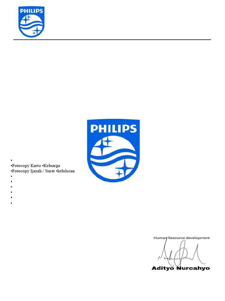 Panggilan Wawancara di PT Philips Batam | PDF