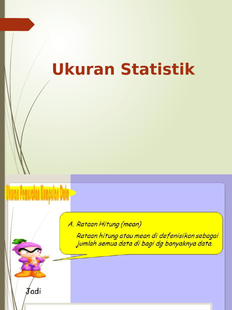 Ukuran Statistik | PDF