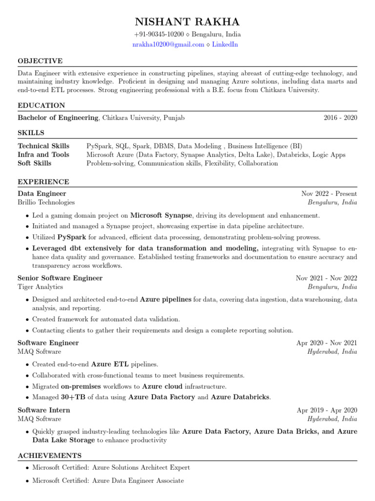 FAANGPath Simple Template | PDF | Microsoft Azure | Apache Spark