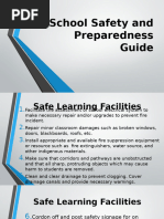 School Safety and Preparedness Checklist | PDF | Emergency Management