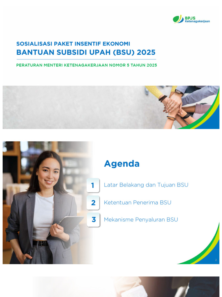 Tujuan dan Mekanisme BSU 2025 | PDF