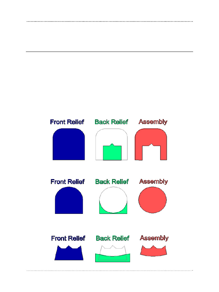 ArtCAM JewelSmith Back Relief Guide | PDF