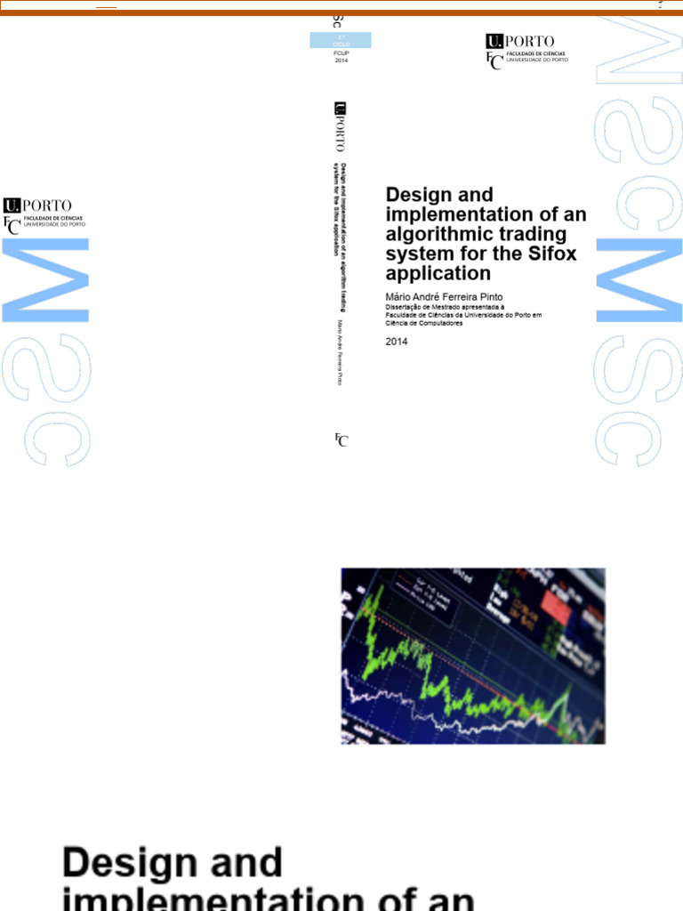 Design and Implementation of An Algorithmic Trading System For The ...