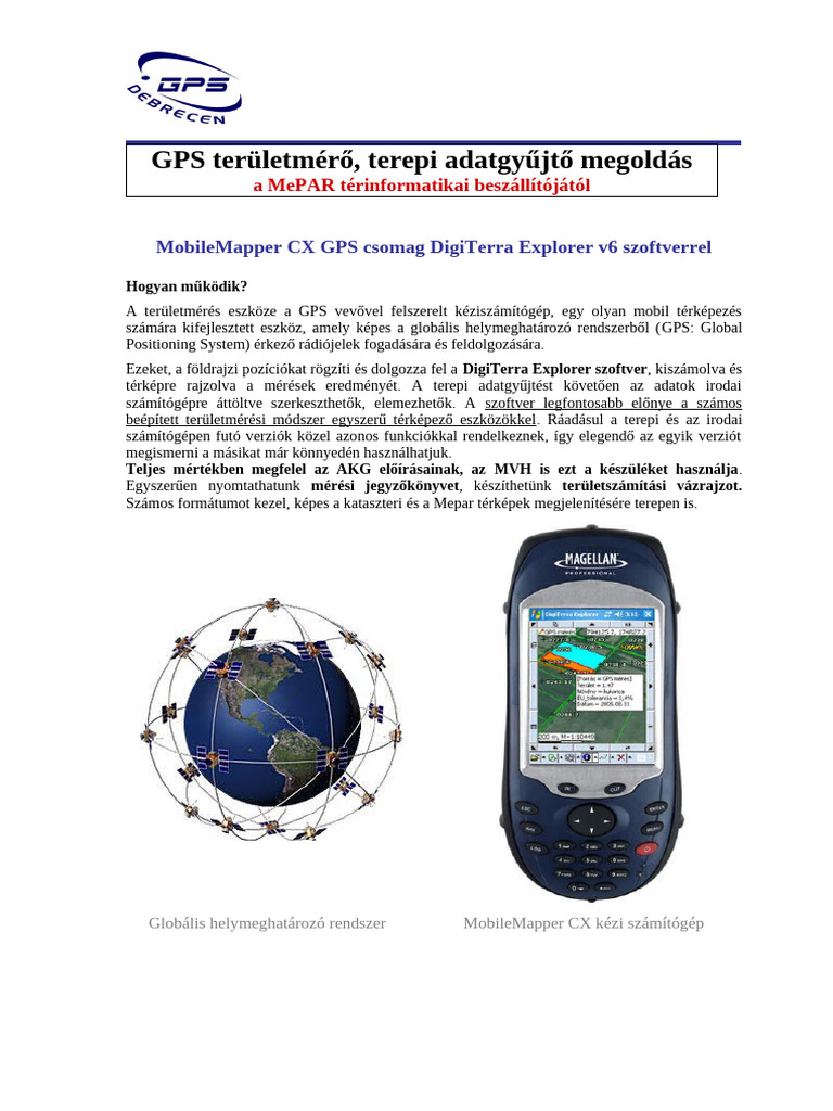 Mobile Mapper CX | PDF