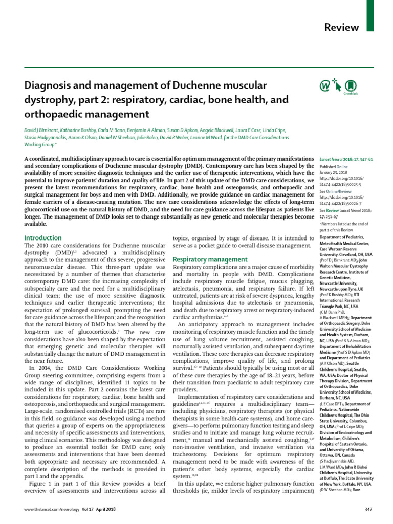 DMD Part2 - Gui̇deli̇ne | PDF | Breathing | Muscular Dystrophy