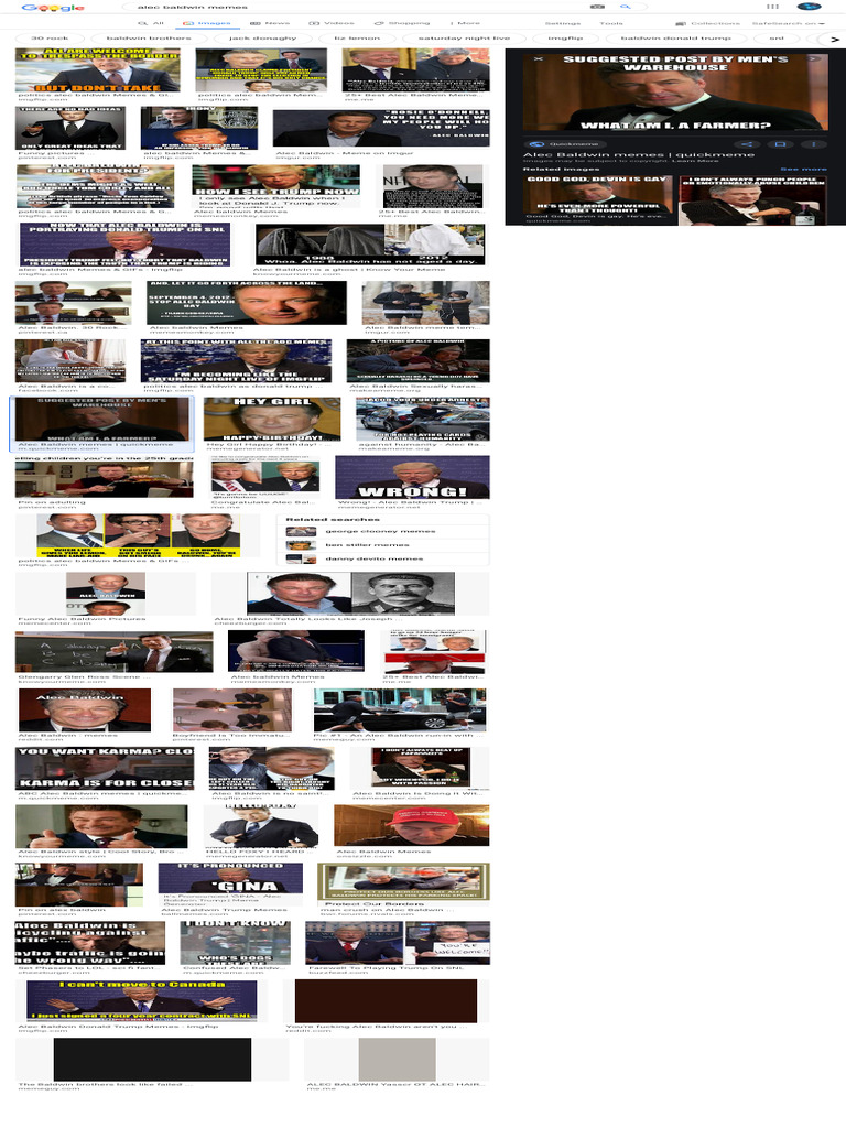 Alec Baldwin Memes - Google Search | PDF | 30 Rock