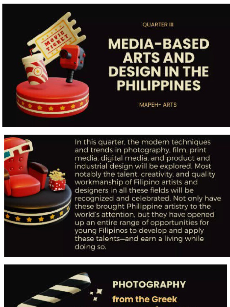 Media Based Arts in The Philippines | PDF