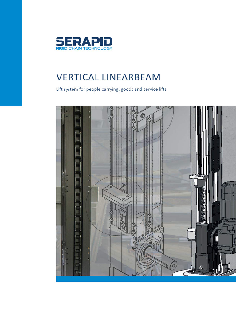 Vertical LinearBeam Lift System | PDF | Manufactured Goods | Mechanical ...
