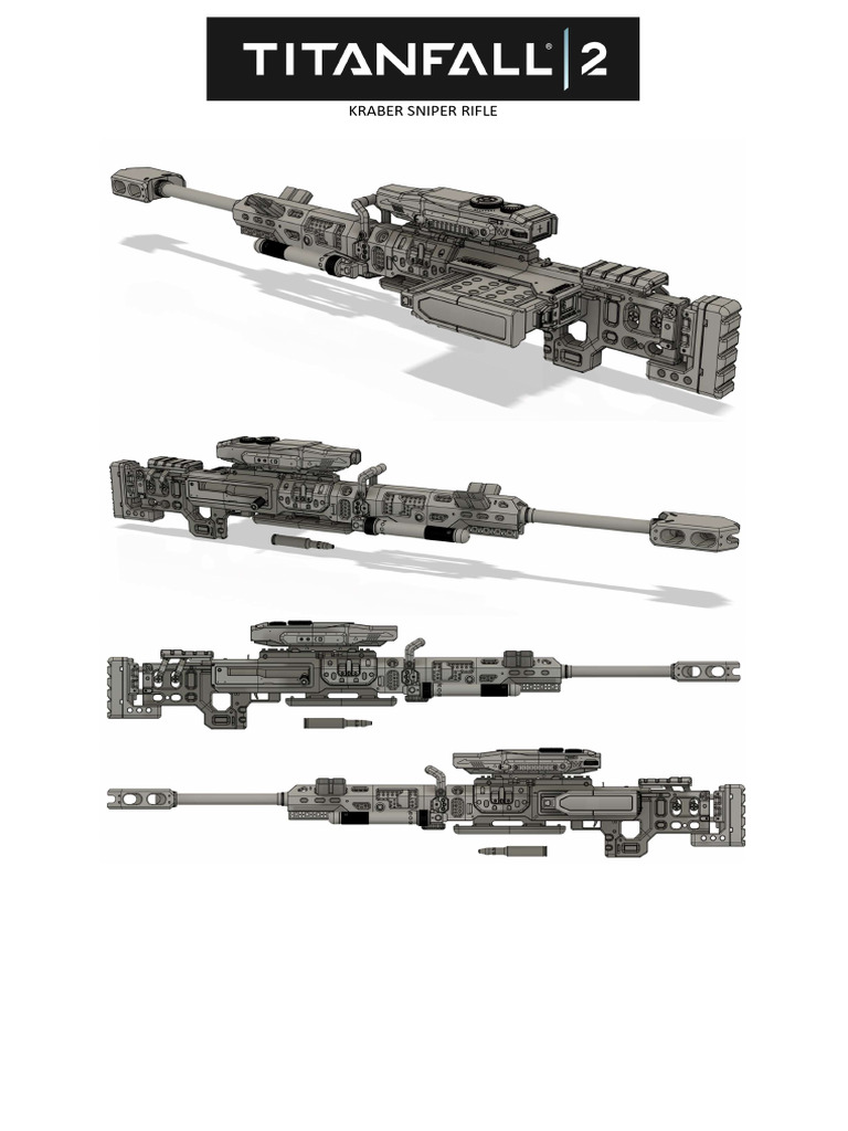 Kraber Sniper Rifle Specifications | PDF
